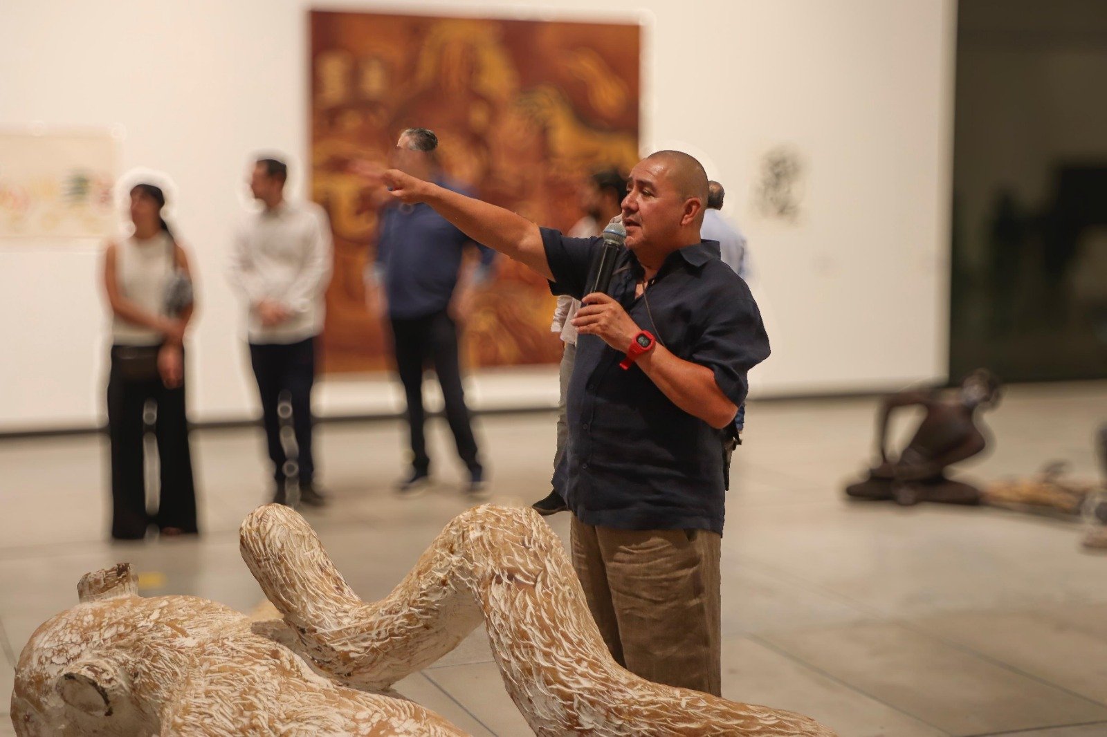 Se inaugura en el MMAC exposición "Quincunce" de Germán Venegas